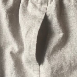 J. Crew | Skirts | J Crew Linen Blend Metallic Shimmer Skirt 4 | Poshmark